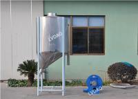 China High Efficiency Large Hopper Stainless Steel , Automatic Storage 1000L Stainless Hopper for sale