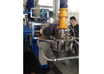 China Capacity 200-300kg/h PE plastic  hydraulic water ring screen changer 1.5kw motor for sale