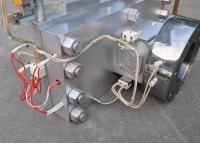 China Double Hydraulic Plastic Screen Changer 240*240 Slide Plate With Air Venting System for sale