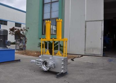 China 180*180 Plastic Screen Changer Continuous Process With Double Flow Channel for sale