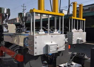 China Double Electric Plastic Screen Changer 0.6 Die Cube 300*300 Straight Through for sale