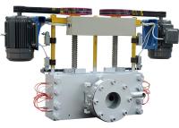 China ABS PP Continuous Screen Changer Hydraulic Hole Number 14 Screw Dia 80mm for sale