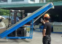 China 304 Stainless Steel Pipe Plastic Magnetic Conveyor , Power 0.4kw Magnetic Chip Conveyor for sale