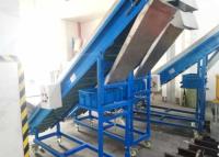 China 304 Stainless Steel Pipe Plastic Magnetic Conveyor , Power 0.4kw Magnetic Chip Conveyor for sale