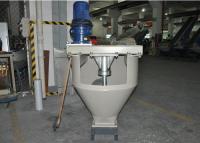 China Custom Color Screw Feeder Hopper , High Precision Plastic Recycling Equipment for sale