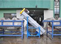 China 45kw Crusher Plastic Recycling Washing Machine , 304 Stainless Steel Pet Washing Line for sale