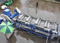 China 150-200kg/H Plastic Washing Line Custom Voltage With 7.5kw Spiral Conveyor for sale