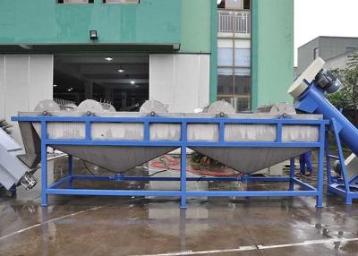 China 304 Stainless Steel Plastic Washing Line Easy Operation High Automatic Level For PE PP for sale
