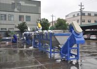 China 304 Stainless Steel Plastic Washing Line Easy Operation High Automatic Level For PE PP for sale