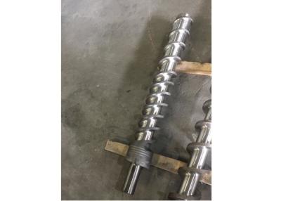 China ABS TPU Plastic Extruder Screw Barrel , 38 Crmoal 240-300KG/H Auxiliary Machinery Parts for sale