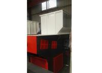 China Anti - Slip Plastic Recycling Shredder , Heavy Blade Plastic Bag Shredder Machine for sale