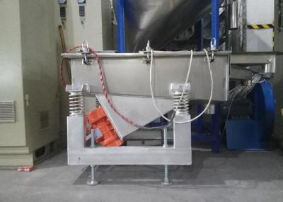 China Shaker Separator Vibrating Sieve Machine For Plastic 650mm Middle Outlet Height for sale
