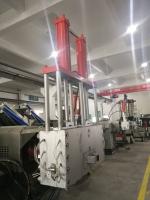 China Double Hydraulic Plastic Continuous Screen Changer 0.3 Die Cube Hole Number 10 for sale