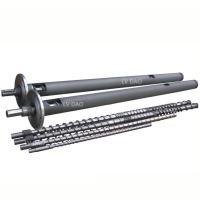China Industrial Extruder Screws And Barrels 240-300kg/H Capacity CE Approval for sale