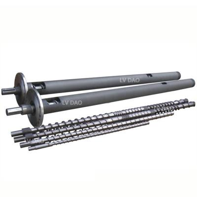 China Industrial Extruder Screws And Barrels 240-300kg/H Capacity CE Approval for sale