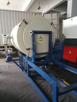 China Filter recycling High efficiency energy saving plastic melting furnace /screen burning machine for sale