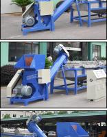 China 4000 Kg Pvc Crusher Machine / 6 Rotary Knife Energy Saving Waste Plastic Crusher for sale
