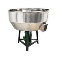 China Vertical Plastic Mixer Machine Capacity 150 Kg/H With Castor Wheel LDH-100 1.5kw for sale