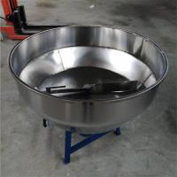 China Vertical Plastic Mixer Machine Capacity 150 Kg/H With Castor Wheel LDH-100 1.5kw for sale
