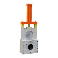 China Steel Die Head Plastic Screen Changer Semi Continuous Hydraulic Slide Plate for sale