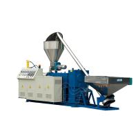 China LD-SZ-65 PVC conical twin screw extrusion and pelletizing line for sale