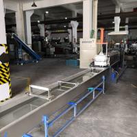 China Single Stage Plastic Bottle Granulator Machine 70r/Min Rotate Speed With 30kw Motor for sale