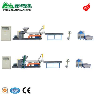 China Bottle Flakes Plastic Granulator Machine 45kw Motor 120mm Screw Diameter for sale