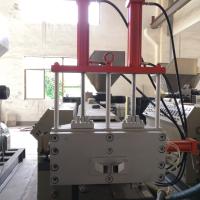 China Low Noise Recycled Plastic Extruder / Plastic Recycling Line With 15kw - 45kw for sale