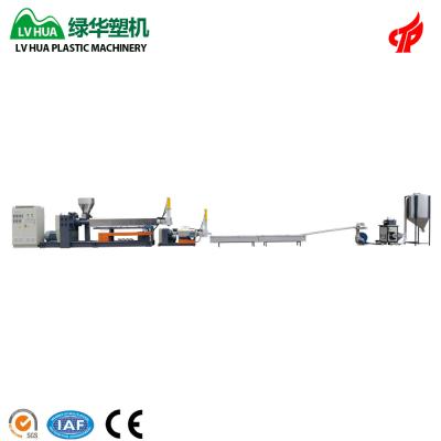 China Low Noise Recycled Plastic Extruder / Plastic Recycling Line With 15kw - 45kw for sale