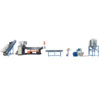 China Large Plastic Scrap Recycling Machine With Automatic Crushing / Loading Side Feeder for sale
