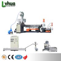 China Water Cooling Plastic Waste Recycling Machine Double Stage 132kw 1 Year Warranty for sale
