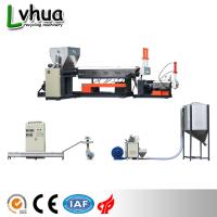 China PP PE Film Plastic Recycling Extruder Machine With Single Stage 150 - 200KG/H for sale
