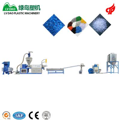 China High Efficiency Plastic Waste Recycling Machine For Dry Clean Pe Pp Film for sale