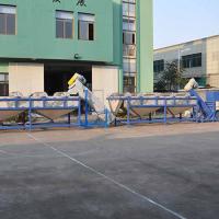China High Efficiency Best Price Plastic Recycling Machine PP PE FIlm Plastic Washing Line 500kg/h Capacity for sale