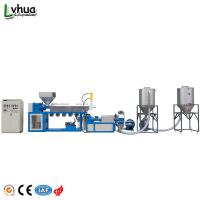 China High Capacity Plastic Recycling Line Customized Color Pvc Recycling Machine for sale