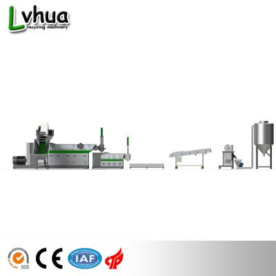 China Wet Film Plastic Recycling Equipment Pelletizing Line Power Saving Industrial for sale