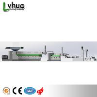 China HDPE water ring hot cutter pelletizing line LDK 180-200kg/h output 55-22kw power for sale