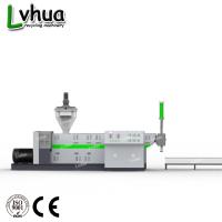China Output  200-240kg/h economical hard scrap pelletizing line LDC SJP 120   37-45kw power for sale