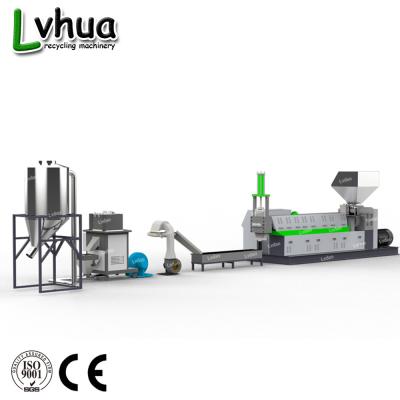 China PE power 22kw foaming EVA pelletizing line  LDN screw dia. 80mm for sale