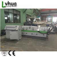 China PE power 22kw foaming EVA pelletizing line  LDN screw dia. 80mm for sale