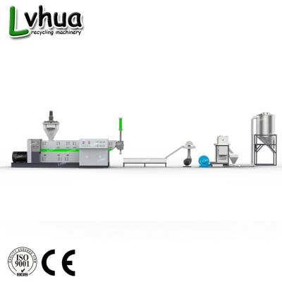 China EVA  PE  foaming EVA pelletizing line LDN 45-60kg/h power 18.5kw for sale