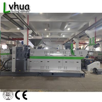 China Power 75kw economical hard scrap pelletizing line LDC SJP150 max output 550kg/h for sale