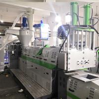 China Automatically Crushing Baiting Hdpe Recycling Machine , 45-55 Kw Polyester Recycling Machine for sale