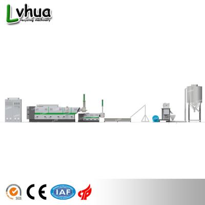 China High Output Plastic Recycling Equipment PE Wet Film LDF Screw Rotate Speed 60r/Min for sale