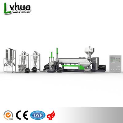 China LDP-SJP-100-120 Plastic Recycling Equipment  PVC single screw extrusion and pelleting line for sale