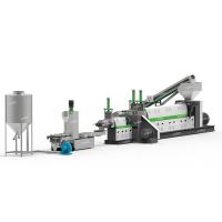 China HDPE Water Ring Hot Cut 500kg/H Plastic Recycling Machine for sale