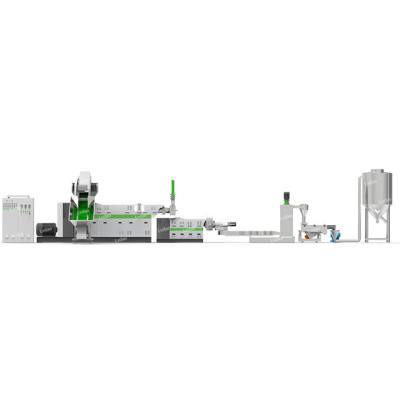 China Pp Pe Wet Film Plastic Recycling Mchine 200kg/H 55kw Power high efficiency for sale