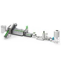 China Pp Pe Wet Film Plastic Recycling Mchine 200kg/H 55kw Power high efficiency for sale