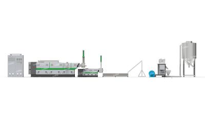 China Customizable Color Plastic Recycling Machine Pa Nylon 150kg/H ISO / CE for sale