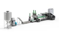 China Customizable Color Plastic Recycling Machine Pa Nylon 150kg/H ISO / CE for sale